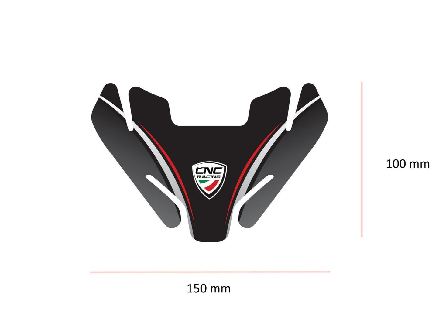 CNC RACING Ducati Hypermotard 950 Fuel Tank Pad – Motoraider